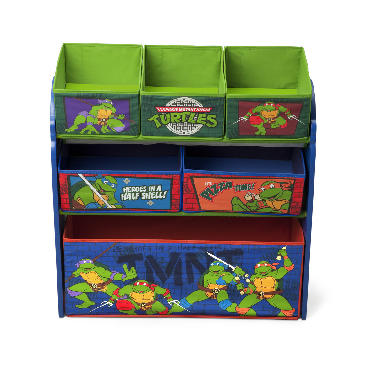 Spielzeug-Organizer NINJA TURTLES - banaby.de