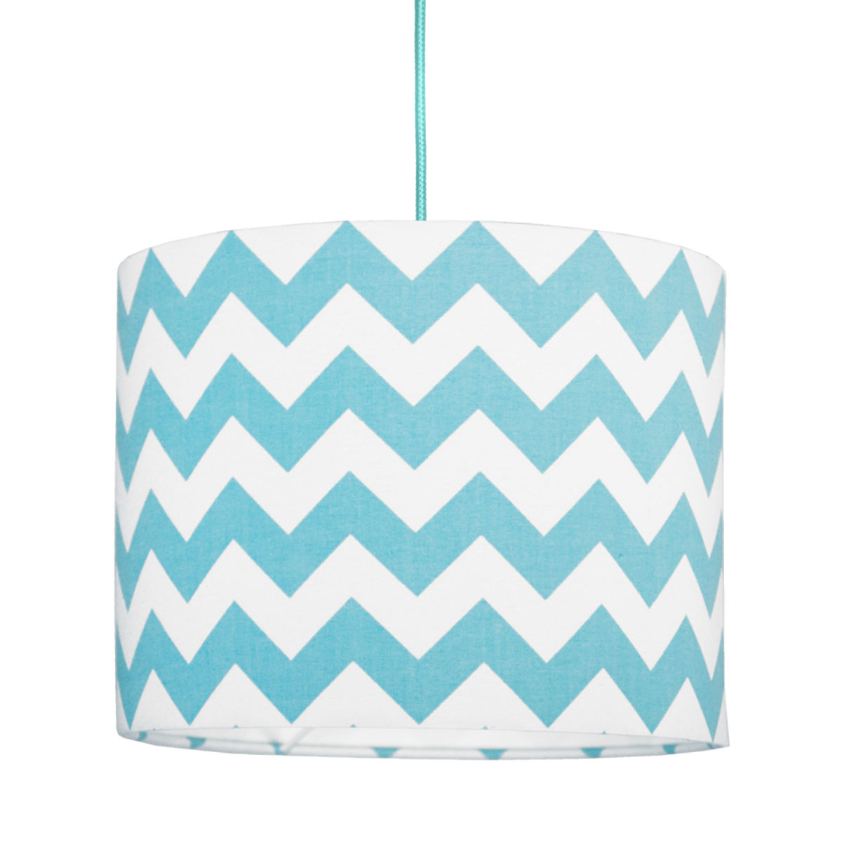 Hängeleuchte ZICK ZACK Mini - türkis - banaby.de