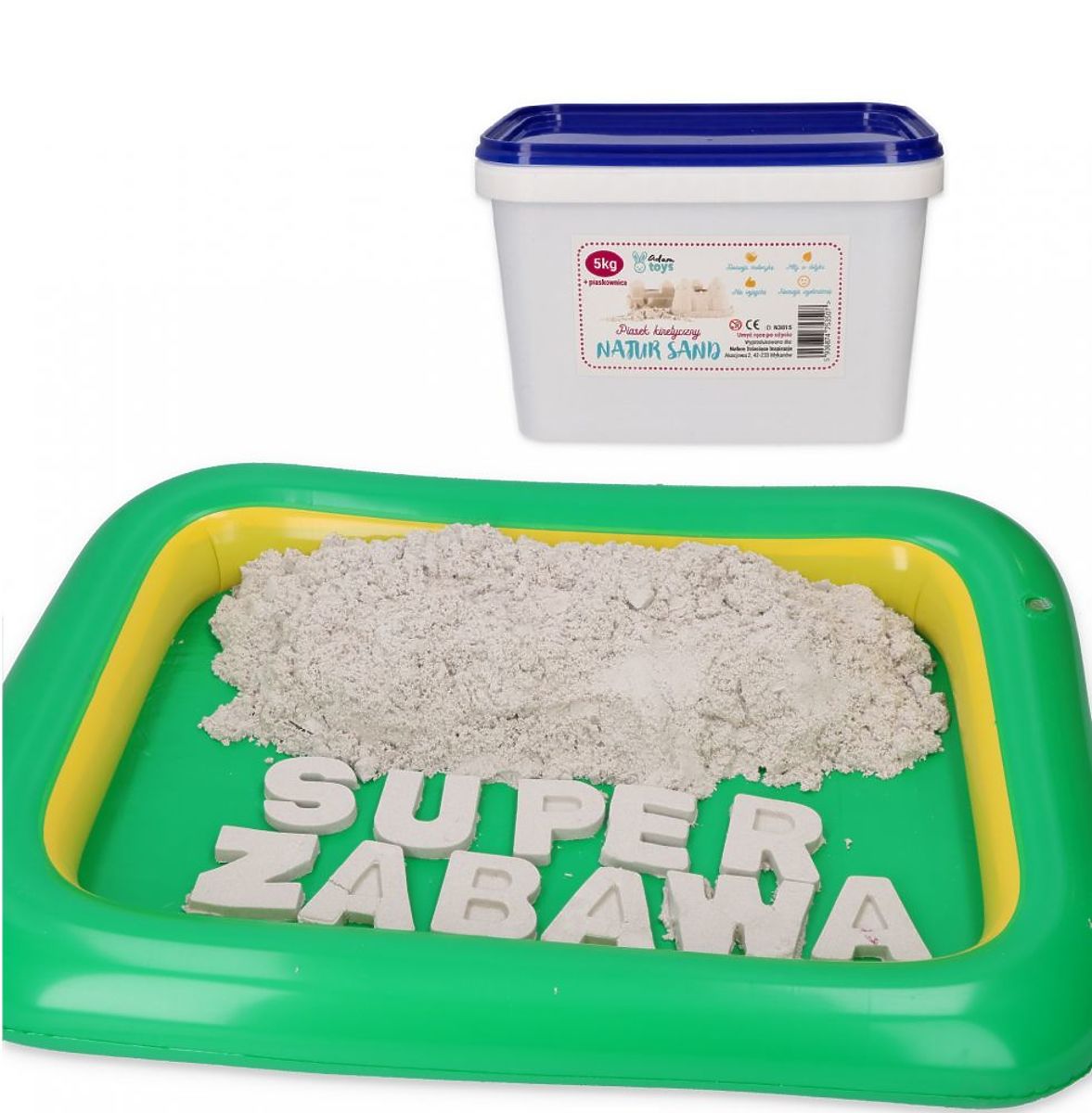 Kinetischer Sand 5 kg mit Sandkasten - banaby.de