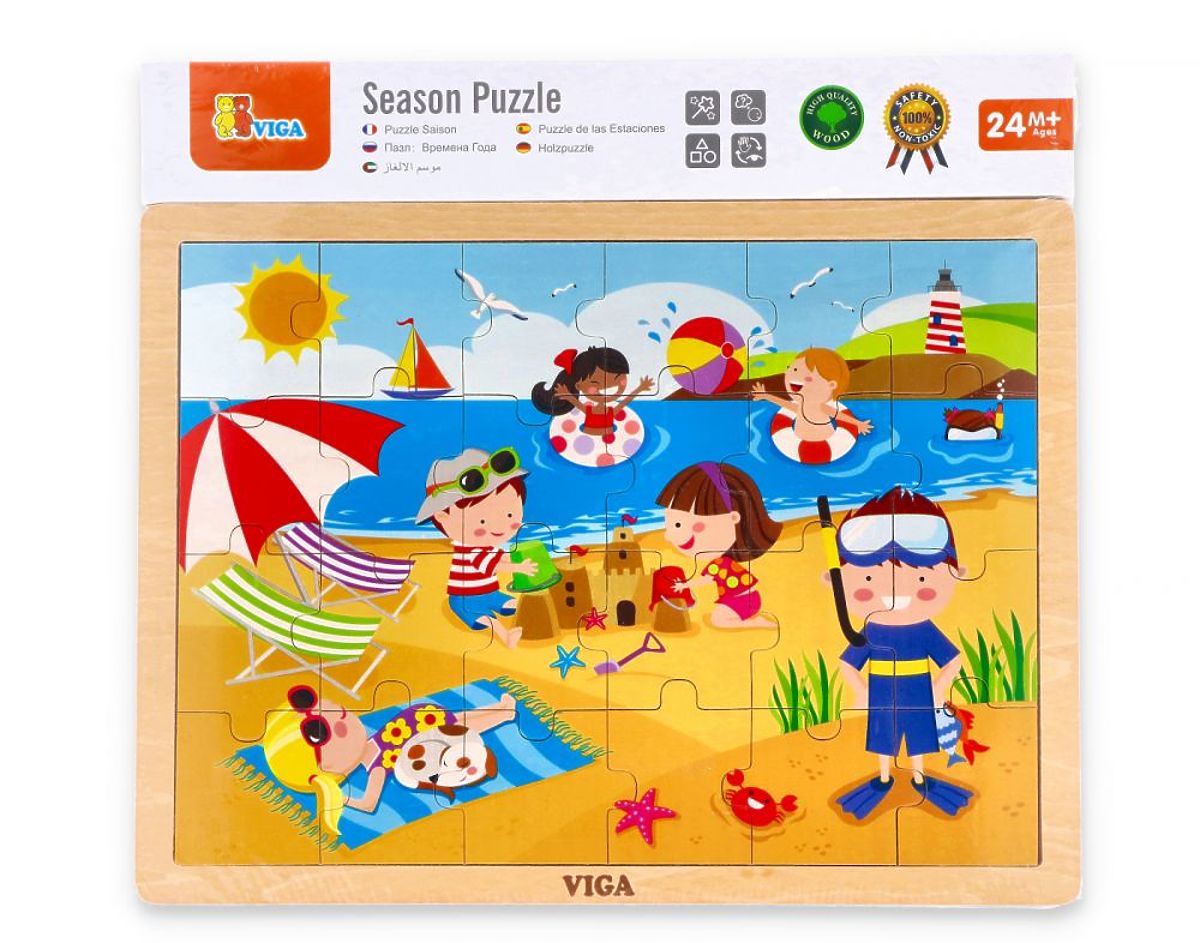 Saisonales Puzzle Sommer - banaby.de